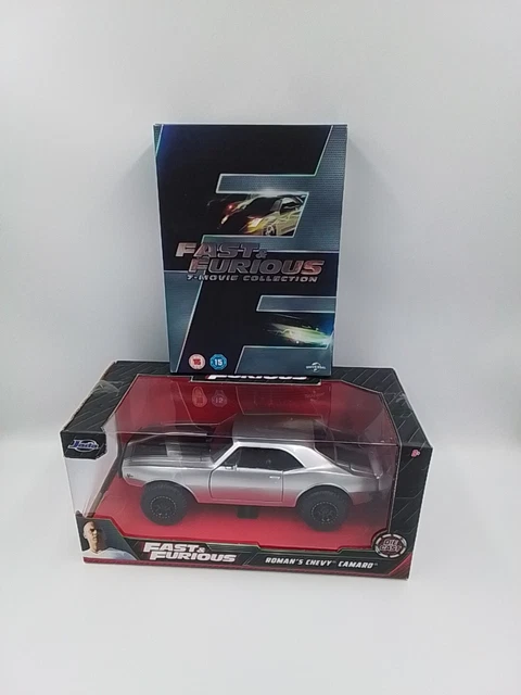 FAST & FURIOUS Camaro Die Cast Car Sealed With 7 MOVIE Collection DVD ...