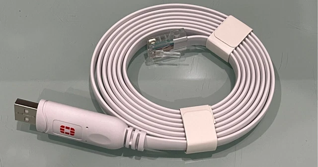 FORTINET USB TO RJ45 console cable FortiGate FortiSwitch £20.00 ...