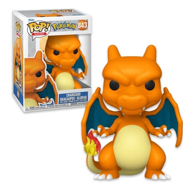 POKEMON FIGUR DRACAUFEU CHARIZARD NR. 843 FUNKO POP DISPO EUR 19,99 ...