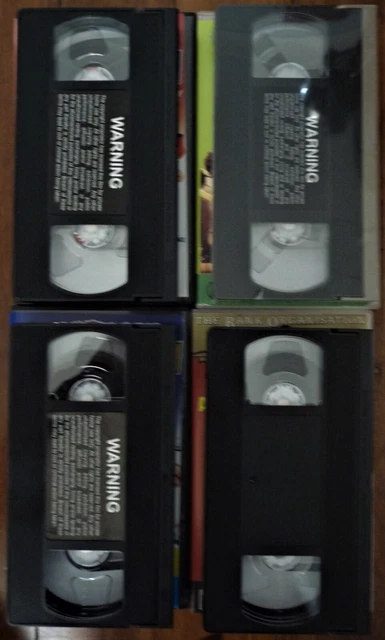 CARRY ON AUSTRALIAN VHS Video Tapes x 4 Sid James, Frankie Howard, Joan ...