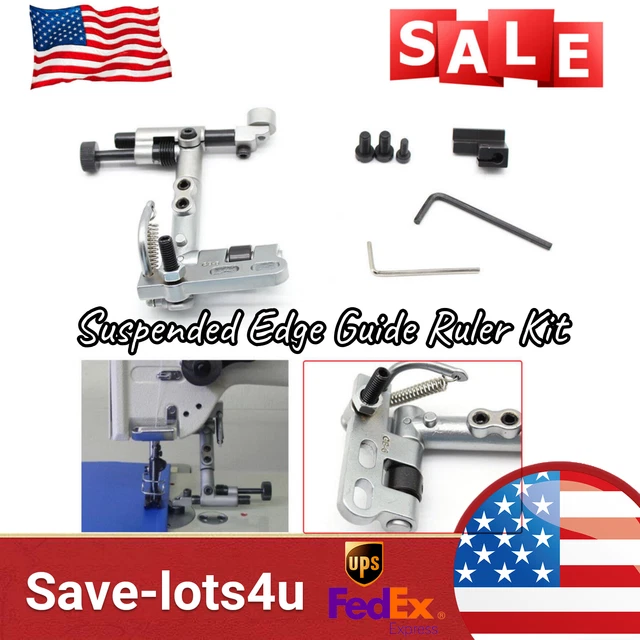 SUSPENDED EDGE GUIDE Ruler Kit Industrial Sewing Machine For Consew ...