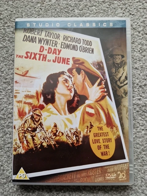 D-DAY THE SIXTH Of June Dvd Film - Robert Taylor - Dana Wynter EUR 4,72 ...