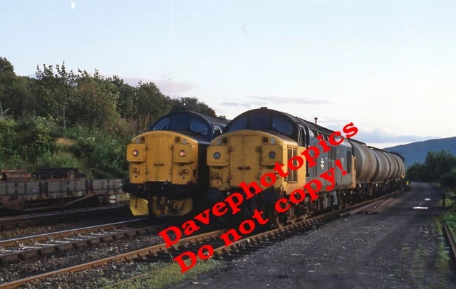 ORIGINAL 35MM Slide Diesel /Steam Train / Engine Railway 37112 (Unusual ...