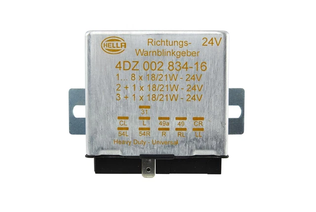 FLASHER UNITS FLASHER Unit 24V 11-Pin Connector (4Dz 002 834-162) OEM ...