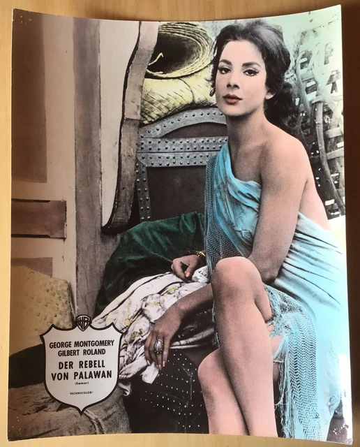 DER REBELL VON PALAWAN George Montgomery Ziva Rodann Aushangfoto #1 EUR ...