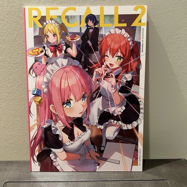 RECALL 2 C102 Rosuuri Anime Artbook Doujin Bocchi the Rock Spy Family ...