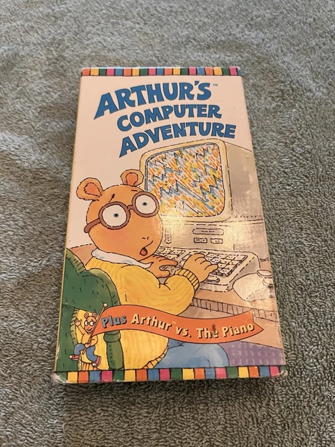 ARTHUR - ARTHUR'S Computer Adventure & Arthur vs. The Piano VHS Tape ...