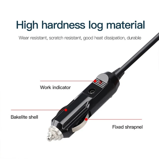 12V CAR TO Car Power Adapter Plug Socket Cord with 15A Fuse $19.11 ...