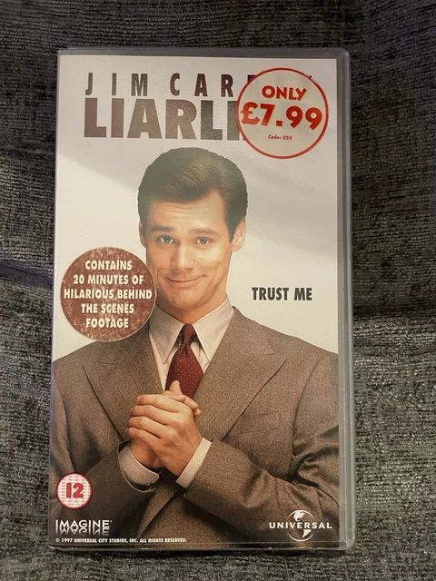 LIAR LIAR UK PAL VHS Video Jim Carrey L@@K EUR 2,90 - PicClick FR