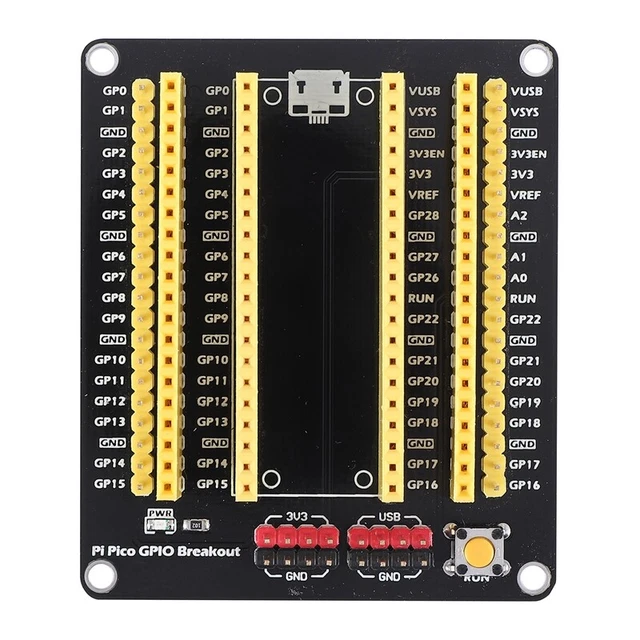 FOR PICO GPIO Extender DIY Expansion Board No Need to Solder Exter M4C4 ...