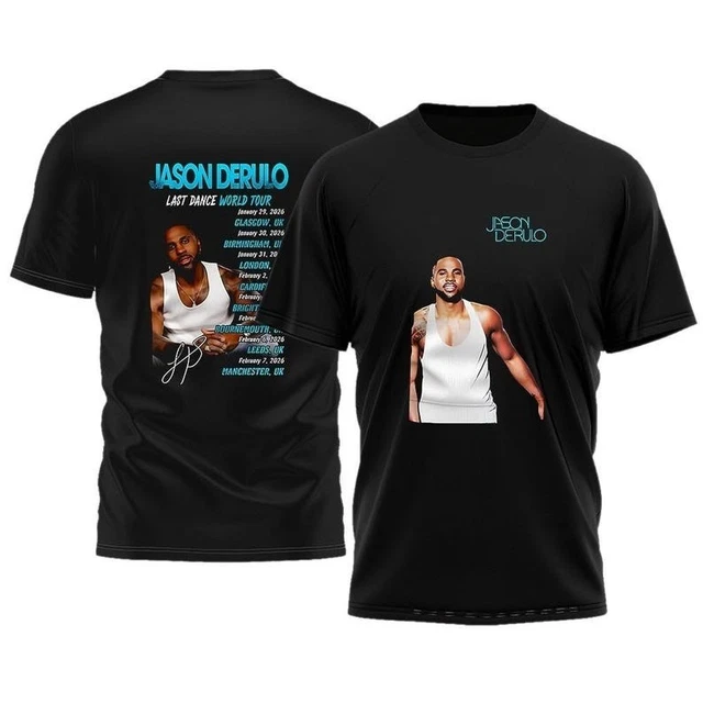 JASON DERULO LAST Dance world tour 2026 £18.74 - PicClick UK
