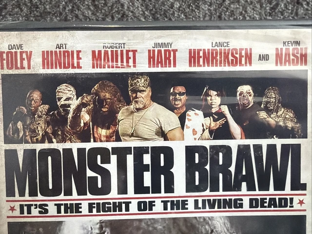 MONSTER BRAWL (DVD 2011) HORROR Jimmy Hart, Kevin Nash, Lance Henriksen ...