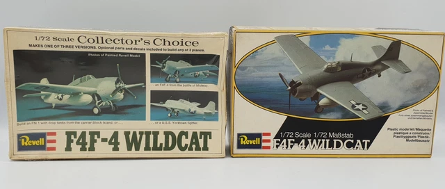 AVIATION : GRUMMAN F4F-F Wildcat Model Kits Made By Revell (By) £30.00 ...