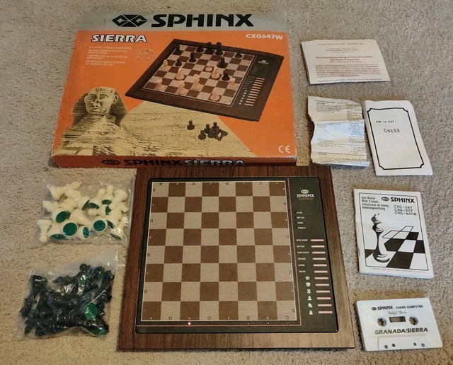 1992 SPHINX SIERRA Rare and Collectable Chess Sensory Computer CXG647W ...