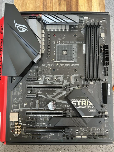 ASUS ROG STRIX B450-F Gaming 2 Motherboard, Supports AM4, DDR4, M.2🔥 £ ...