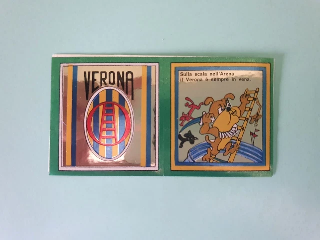 PANINI CALCIATORI 1969-70 - Figurina Scudetto E Simbolo Verona EUR 2,50 ...
