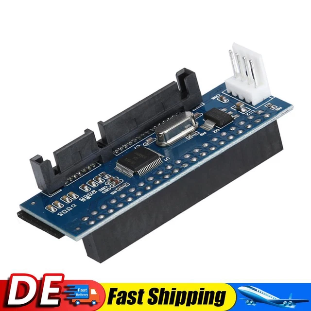 3.5IN HDD SATA PATA IDE Converter Card Serial ATA Parallel ATA Adapter ...
