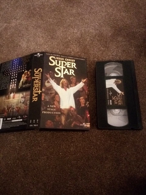 JESUS CHRIST SUPER Star VHS TAPE EUR 4,62 - PicClick IT