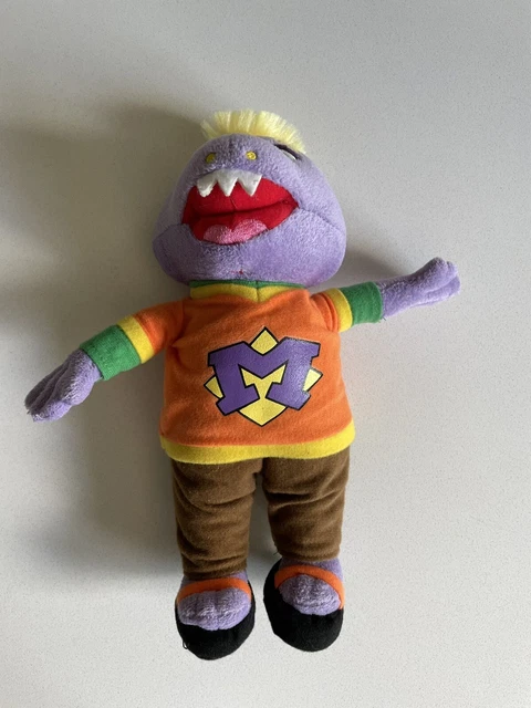 CHUCK E CHEESE Pizza Time Mr Munch 11” Plush Monster Doll Toy Stuffed ...