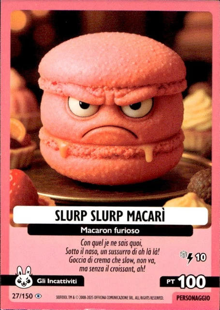 CARD SKIFIDOL ITALIAN Brainrot. Allucinazione Cosmica 2025 # 27 EUR 1 ...