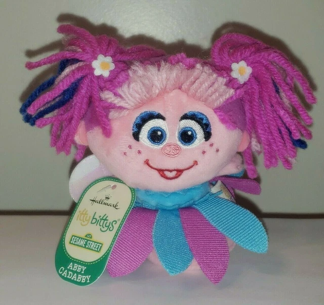 HALLMARK ITTY BITTYS - ABBY CADABBY Sesame Street NEW NWT - 4" Plush ...