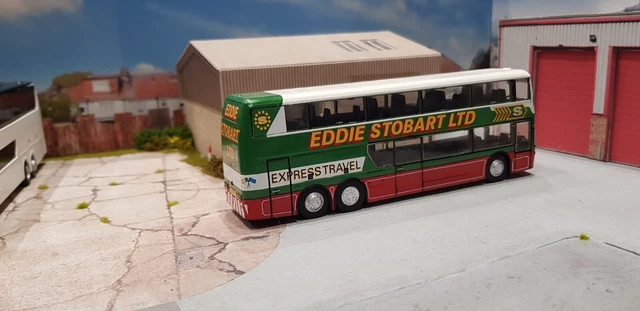 VAN HOOL ASTROBEL Double decker coach model bus Eddie Stobart like OOC ...