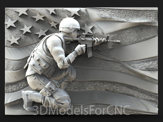 3d Model Stl File For Cnc Router Laser And 3d Printer Skeleton Assassin