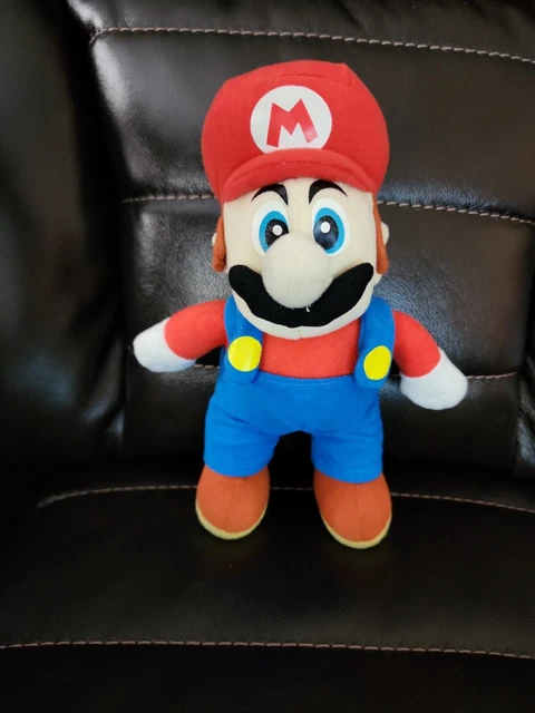 SUPER MARIO BROS MARIO Plush Doll Stuffed Toy 9 Inch 2009 Nintendo £0. ...