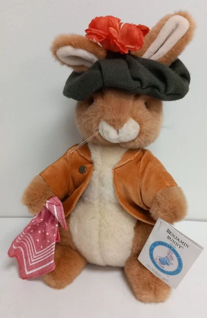BENJAMIN BUNNY PLUSH 12" Beatrix Potter Peter Rabbit Eden Gift £12.99 ...