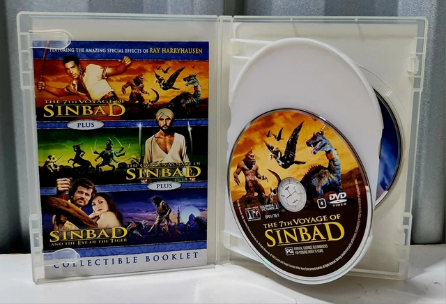 SINBAD: ULTIMATE COLLECTOR'S Edition (3× Film) -3 × Disc R4 DVD Set ...