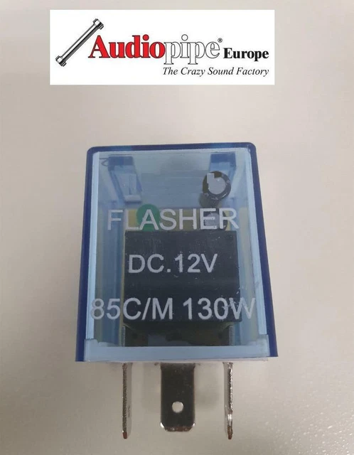 RELAIS CLIGNOTANT DEL clignotant relais flasher 12V universel dépendant de la charge 3 pôles n°1 ...