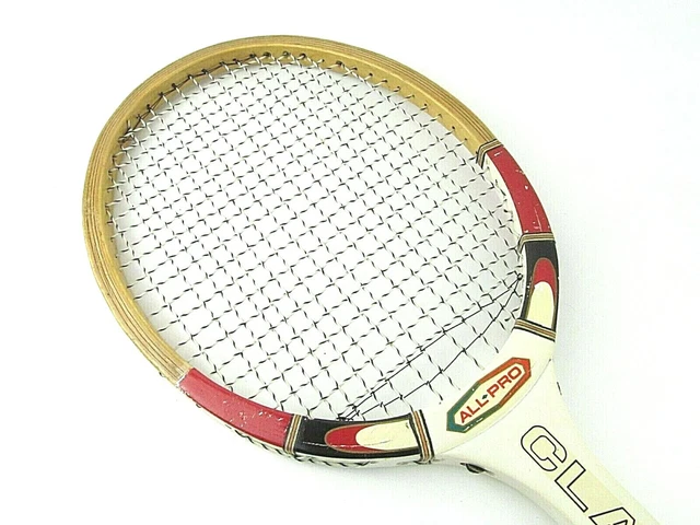 VINTAGE CLASSIC ALL Pro Tennis Racquet Laminated 4 1/2 $14.95 - PicClick