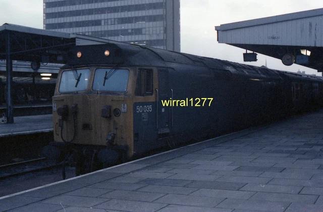 ORIGINAL RAILWAY PHOTOGRAPHIC negative Class 50 50035 at Plymouth £3.25 ...