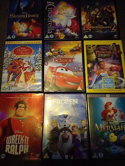 DISNEY CLASSICS PIXAR Bundle Of 9 DVD Childrens Movies UK Free Post ...