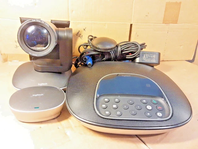 LOGITECH V-U0036 TELEPHONE Speaker Conference Meet Unit(V-U0032,V-U0033 ...