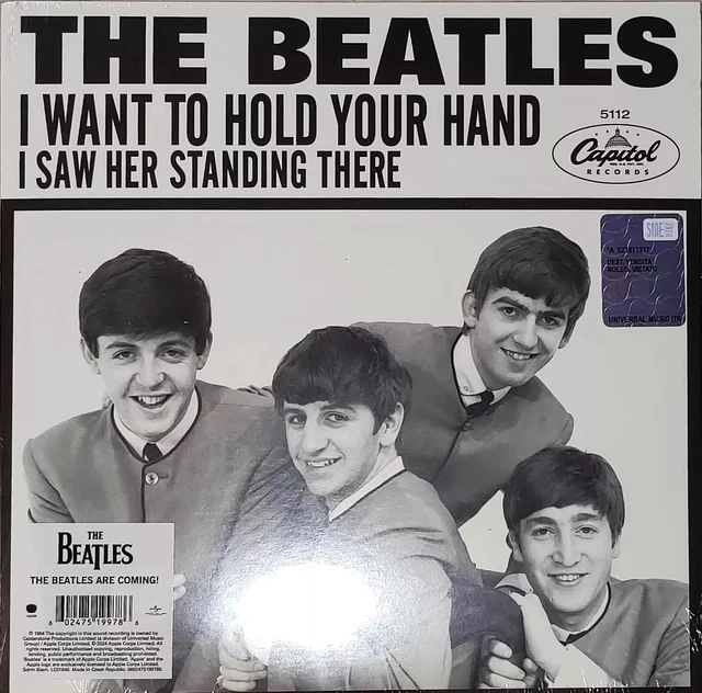 THE BEATLES - I Wanna Hold Your Hand (ltd. 7“ Vinyl) RSD BLACK FRIDAY ...
