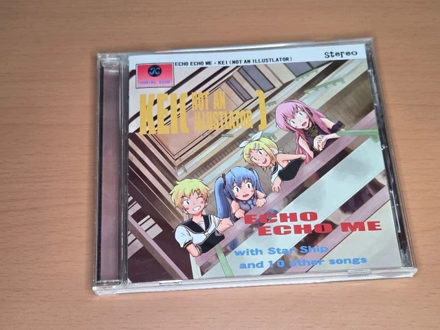 VOCALOID HATSUNE MIKU Artist Nainai KEI ECHO ECHO ME Autographié EUR 98 ...