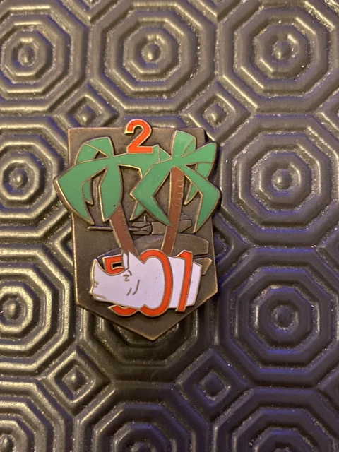 INSIGNE MILITAIRE501 IEME Régiment De Chasseurs 2 Ieme Escadron Fraisse ...