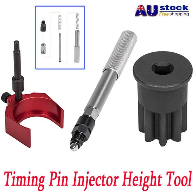 TIMING PIN INJECTOR Height Tool Barring Socket Steel Set For Cat 3406E ...