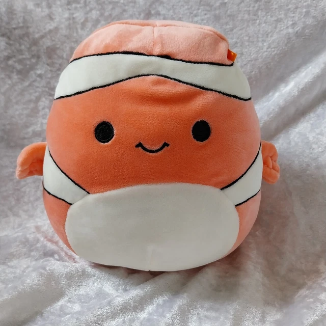 SQUISHMALLOW RICKY THE Clownfish 8" Plush Soft Toy Fish Retired £8.99 ...