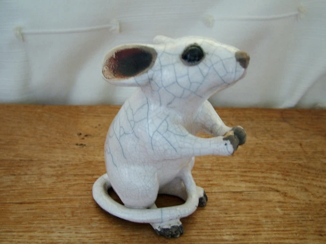 UNMARKED BRIAN ANDREW ? Rudge int Studio Pottery Raku & Crackle Glaze 5 ...