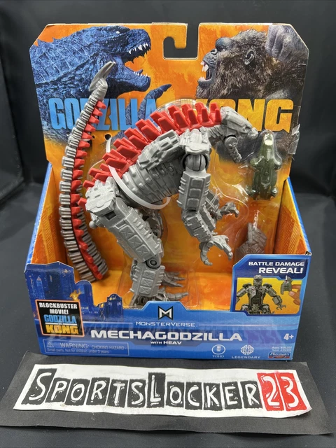 PLAYMATES MONSTERVERSE GODZILLA vs Kong MECHAGODZILLA w/ HEAV 6" NEW ...