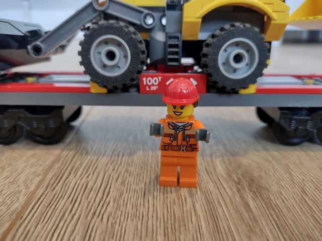 LEGO CITY 60098 Heavy-Haul Train Set with Wagon and Digger £24.95 ...