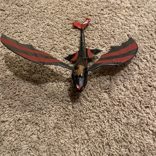 HOW TO TRAIN Your Dragon Toothless Night Fury Lunge Attack Figure Toy ...