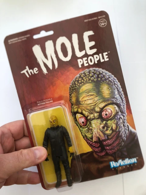 UNIVERSAL MONSTERS REACTION The Mole People Action Figure Super7 Retro ...