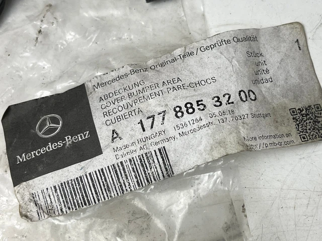 MERCEDES A W177 Abdeckung Frontstoßstange Rechts PDC A1778853200 Neu ...