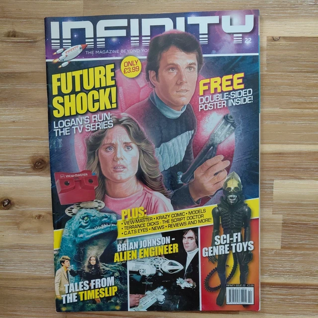 INFINITY 22 MAGAZINE Heather Menzies Gregory Harrison Logans Run Tv ...