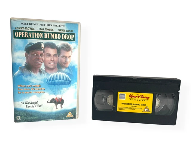 WALT DISNEY OPERATION Dumbo Drop (VHS 1996) Danny Glover Ray Liotta ...