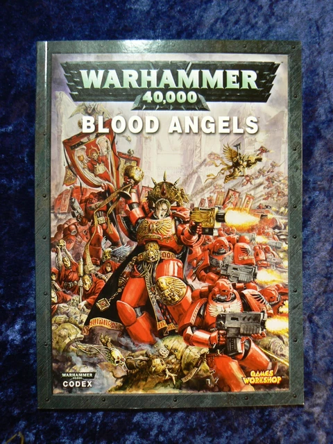 CODEX BLOOD ANGELS 4th Edition Warhammer 40k 4th Edition OOP Softback ...