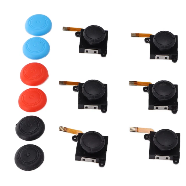 QM2107096 6X JOYSTICK Replacement 3D Analog Left/Right Joysticks Rocker ...